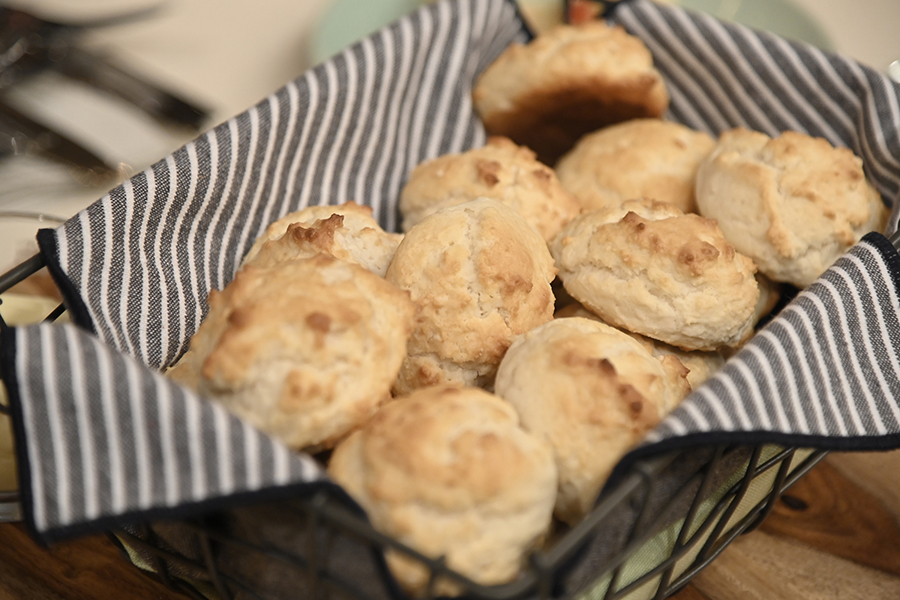 Chef Tenney Flynn’s GW Fins Signature Biscuits | Live with Kelly and Mark